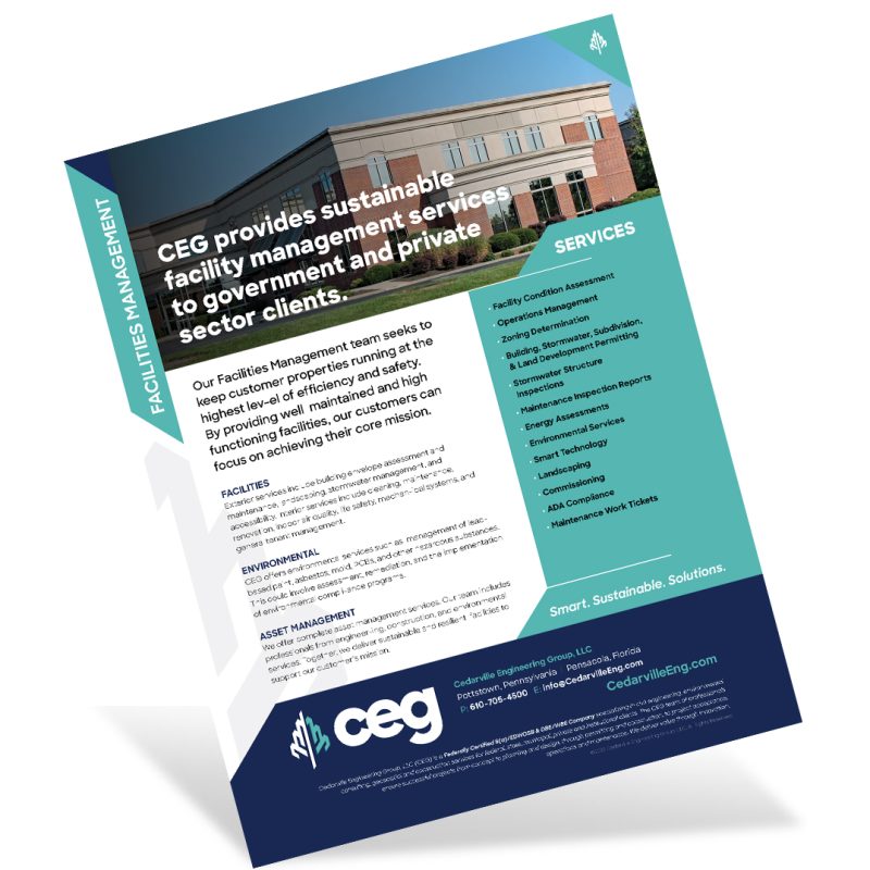 Facilities Management - CEG- Cedarville Engineering Group, LLC